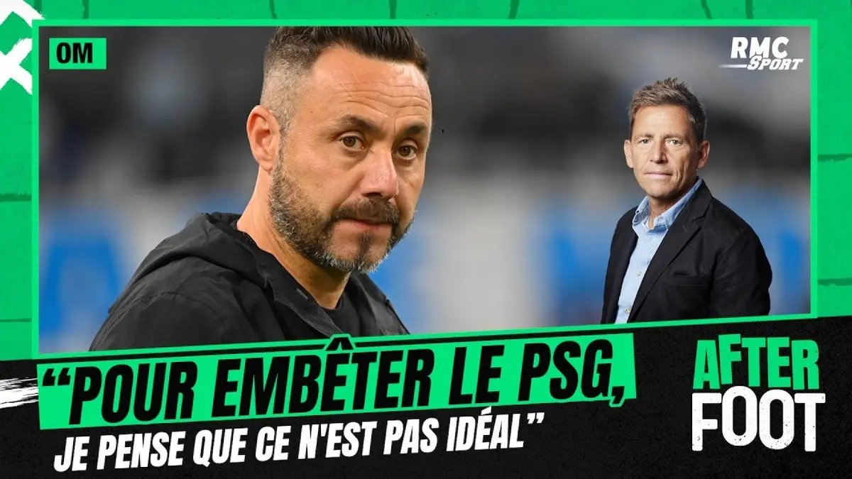 Replay After Foot du 21/10/2024 : OM : “Pour embêter le PSG, je pense que ce n'est pas idéal ...