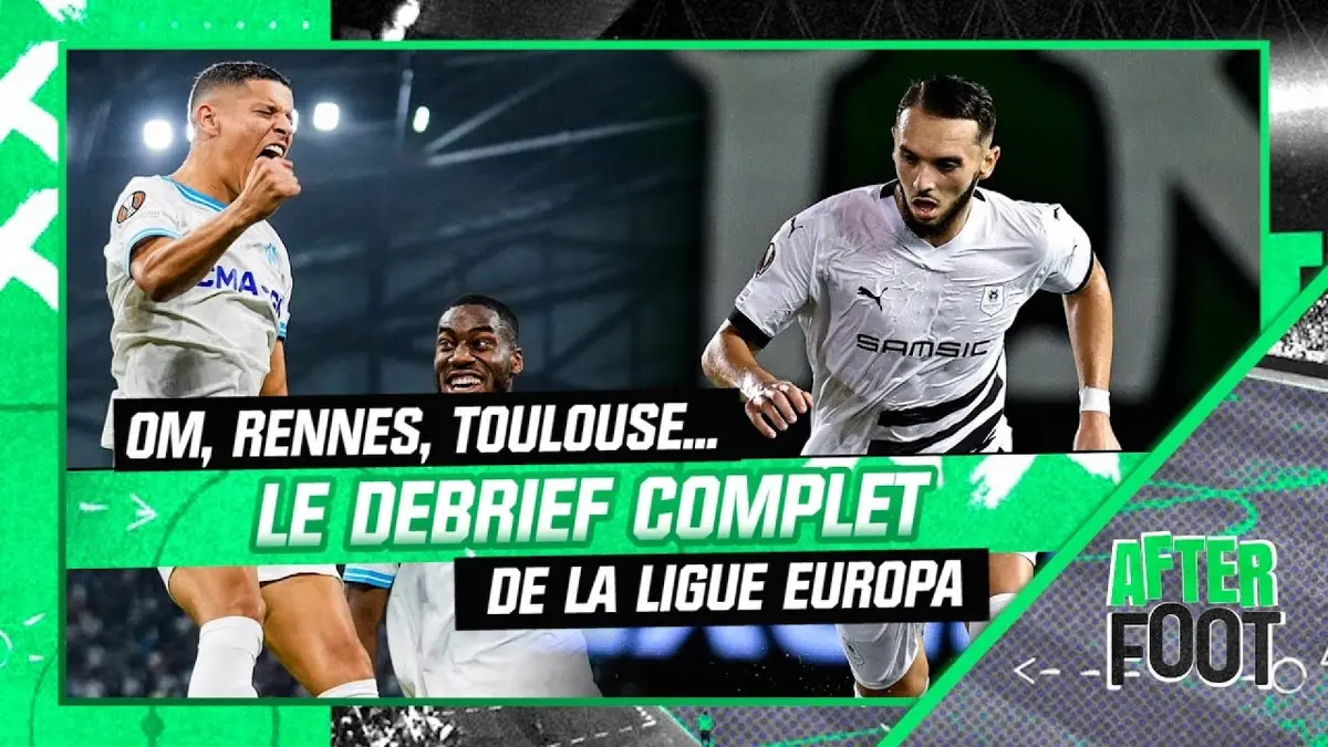 Replay After Foot du 27/10/2023 : OM, Rennes, Toulouse... Le debrief ...