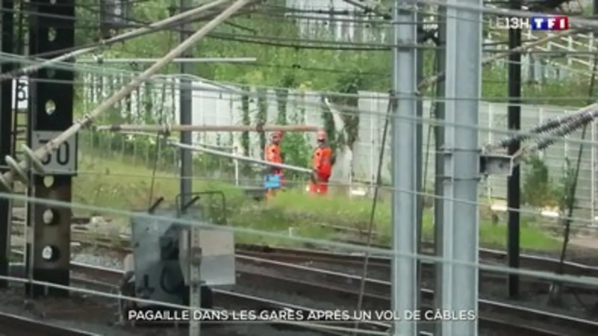Replay Journal de TF1 du 09/10/2024 : Pagaille dans les gares après un vol de câbles