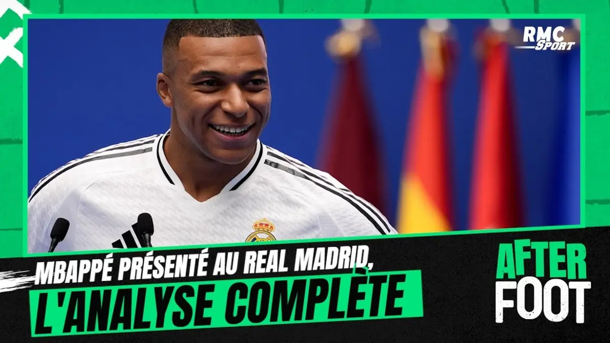 Replay After Foot du 17/07/2024 : Poste, collectif, concurrence... Mbappé présenté au Real ...