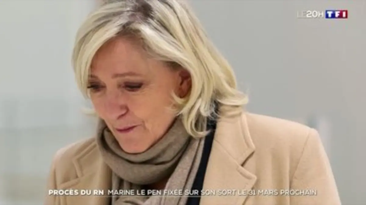 Replay Journal de TF1 du 27/11/2024 : Procès du RN : Marine Le Pen fixée sur son sort le 31 mars ...