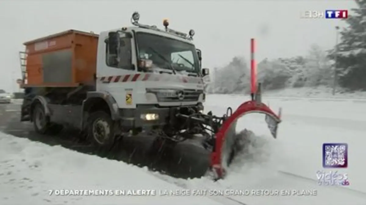 Replay Journal de TF1 du 03/03/2024 : Sept départements en alerte : la neige fait son grand ...