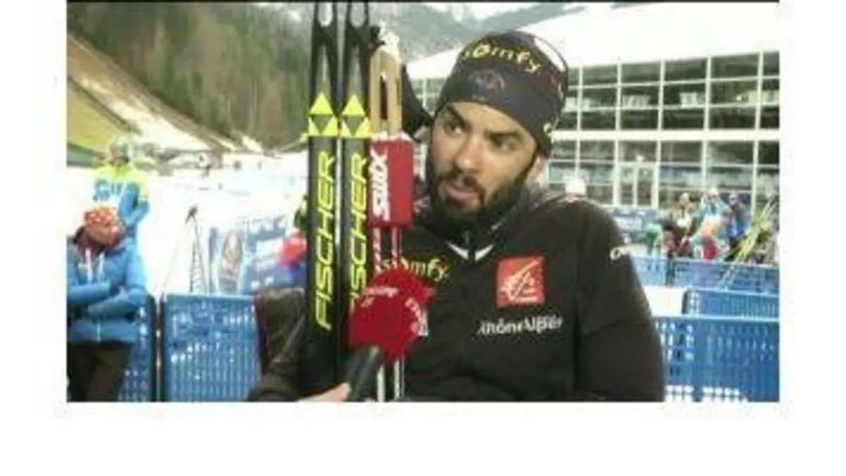 Replay Biathlon du 10/01/2016 : Simon Fourcade «Dans le rouge dans le ...