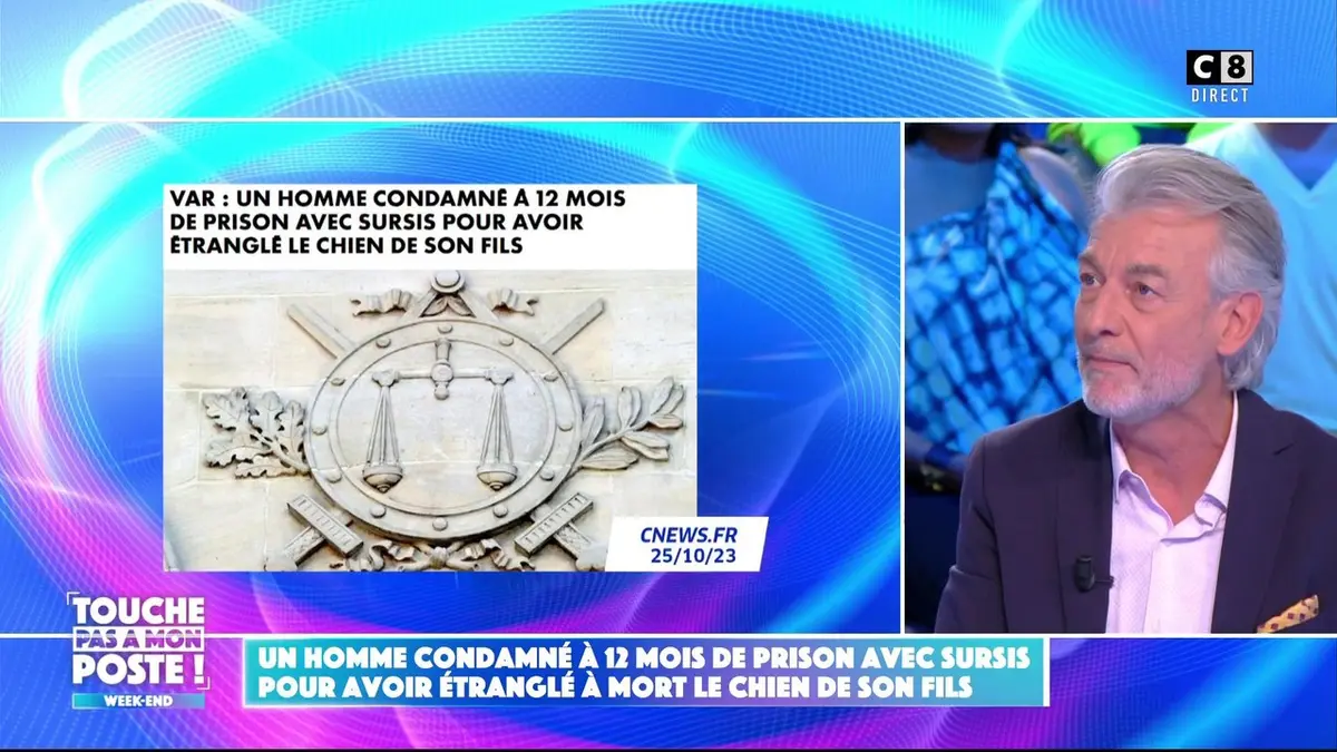 Replay Touche pas à mon poste ! du 30/10/2023 : Un homme condamné à 12 mois de prison avec ...