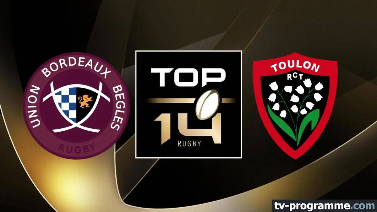 Bordeaux-Bègles / Toulon Rugby Top 14 2025-2026 - Sport (2025)
