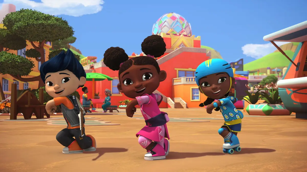 Kiya et les héros de Kimoja S01E04 L'invasion des robots (Série ...