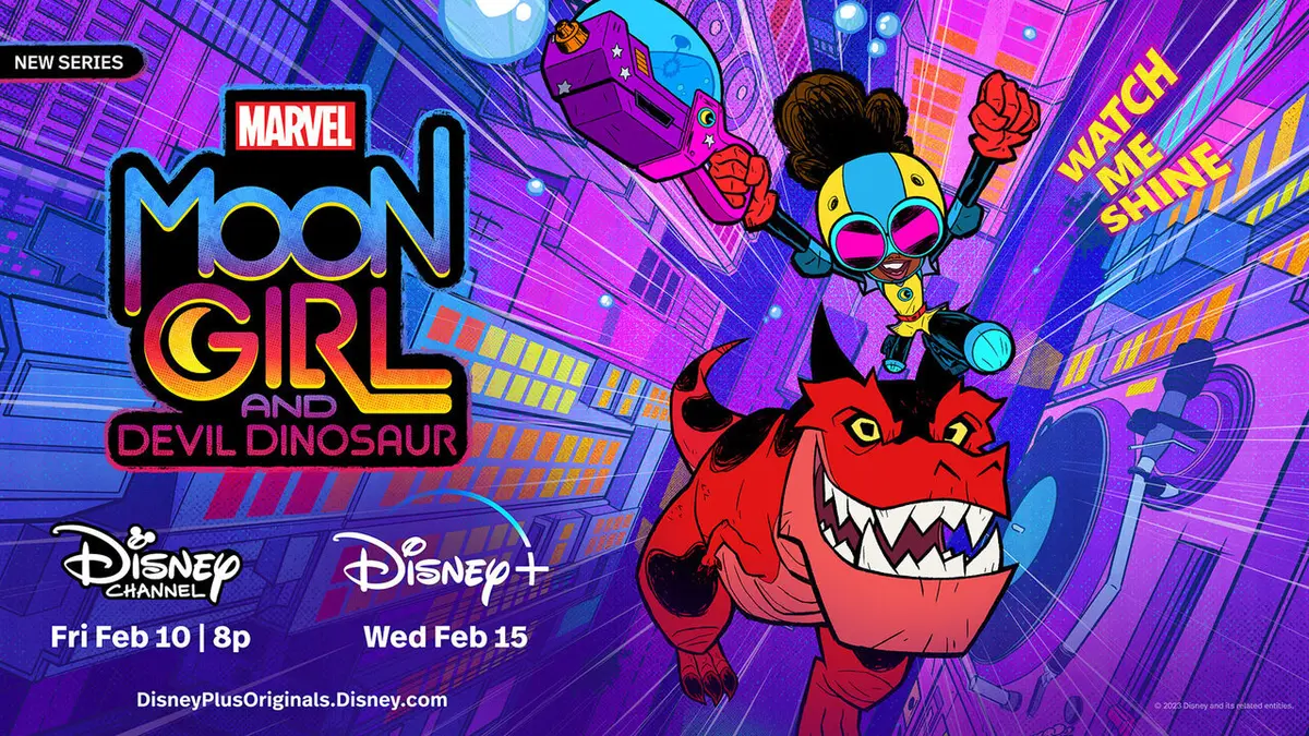 Marvel Moon Girl et Devil le dinosaure S01E01 Moon Girl atterrit (Série ...